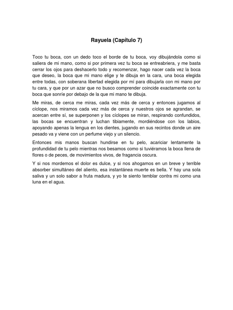 Rayuela (Capítulo 7) | PDF | Ocio