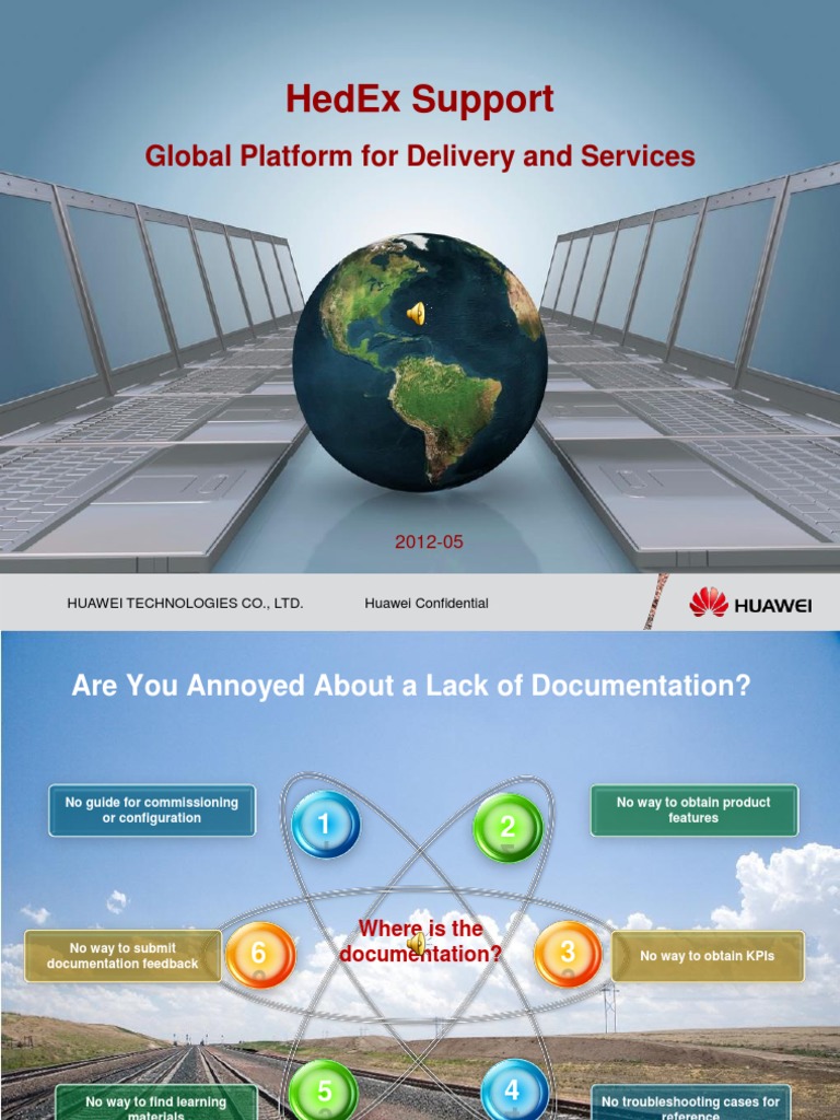 01-HedEx Support Global Platform For Delivery and Services-A | PDF ...