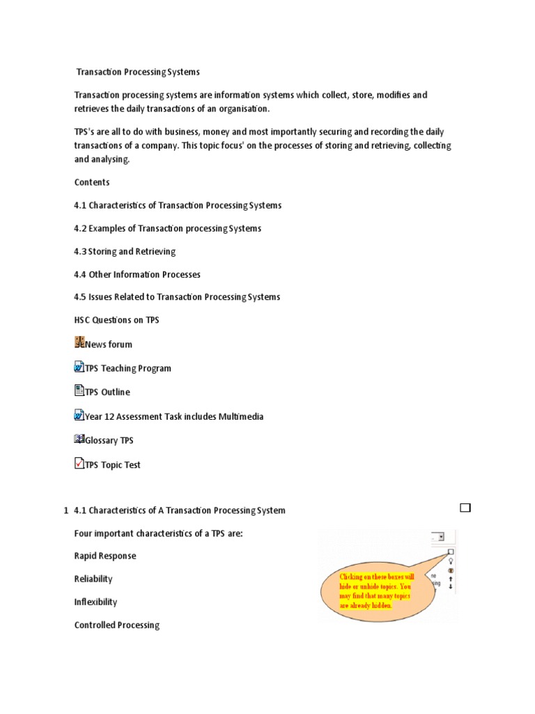Transaction Processing Systems | PDF | Databases | Point Of Sale