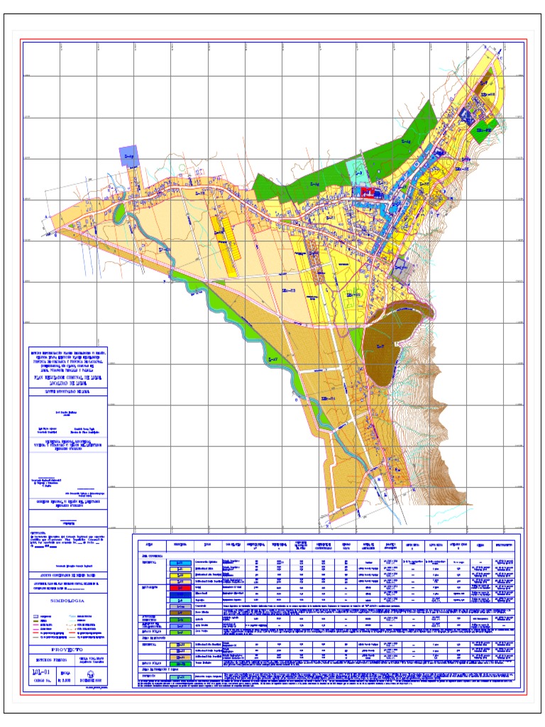 Plano Regulador Lolol | PDF