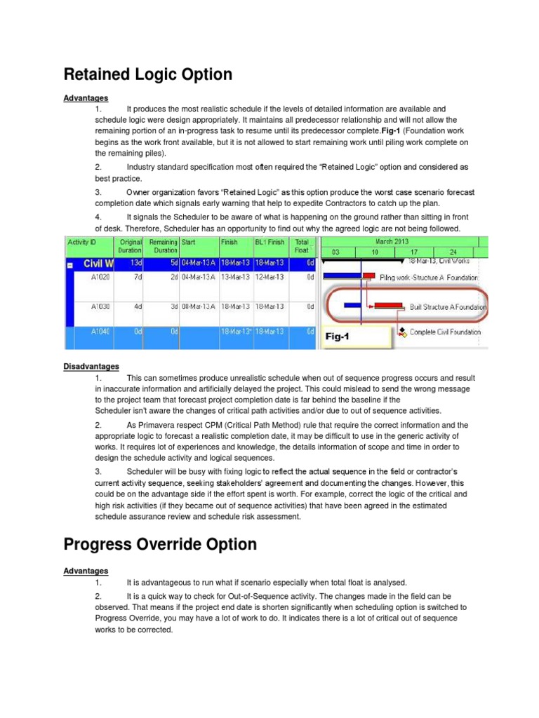 Retained Logic Option: Advantages | PDF | Histogram | Resource