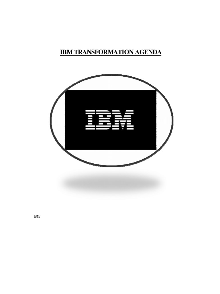 Ibm Transformation Agenda | PDF | Online Shopping | Internet