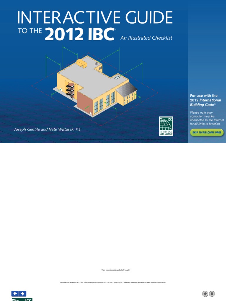 Interactive Guide To The 2012 Ibc | PDF | Building | Copyright