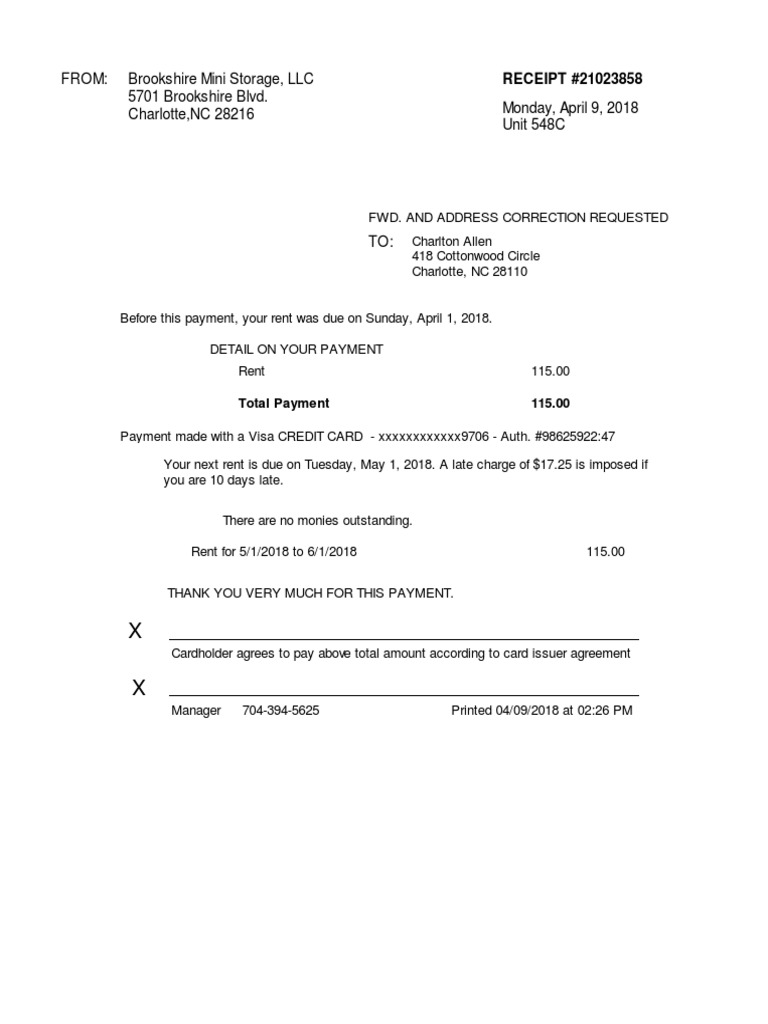 BMS Receipt 040918 142607862 PDF | PDF
