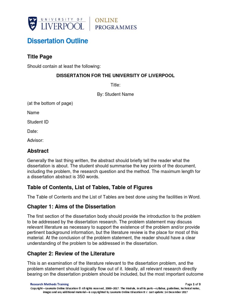 Dissertation Outline | PDF | Thesis | Typefaces