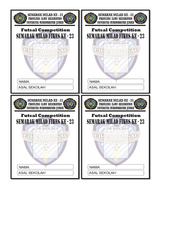 Id Card Futsal | PDF