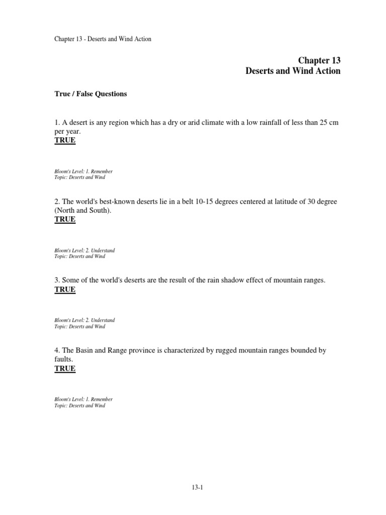 Chap 013 | PDF | Dune | Desert