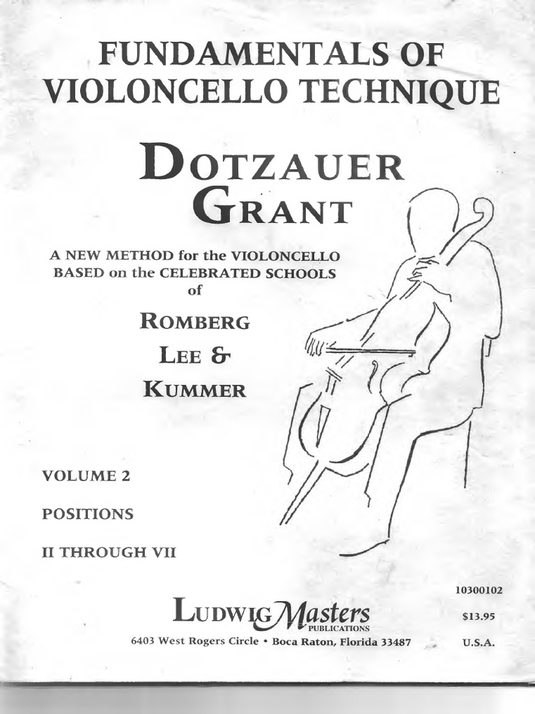 Dotzauer-Posiçao II A VII | PDF | Cello | String Instruments