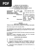 Position Paper For DENR | PDF | Search And Seizure | Search Warrant