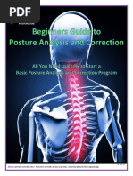 Posture Assessment Form Template | PDF | Pelvis | Anatomical Terms Of ...