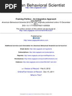 Framing: Towards Clarification of A Fractured Paradigm: Robert M ...