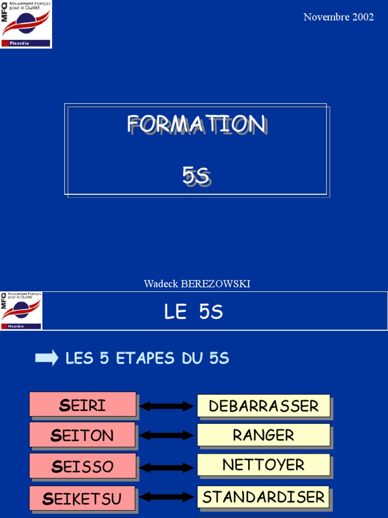 Formation 5S : Méthodes et Étapes | PDF | Environnement naturel | Business