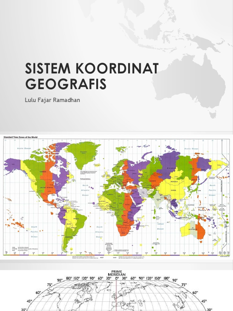 Sistem Koordinat Geografis | PDF