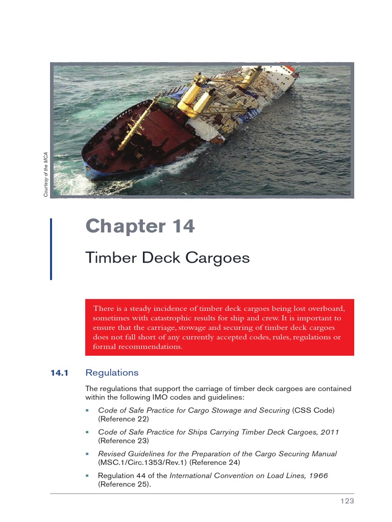 Timber Deck Cargoes | Shipping | Water Transport
