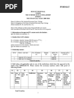 UGC 2(f) & 12(b) Application Proforma | PDF | College | Social Institutions