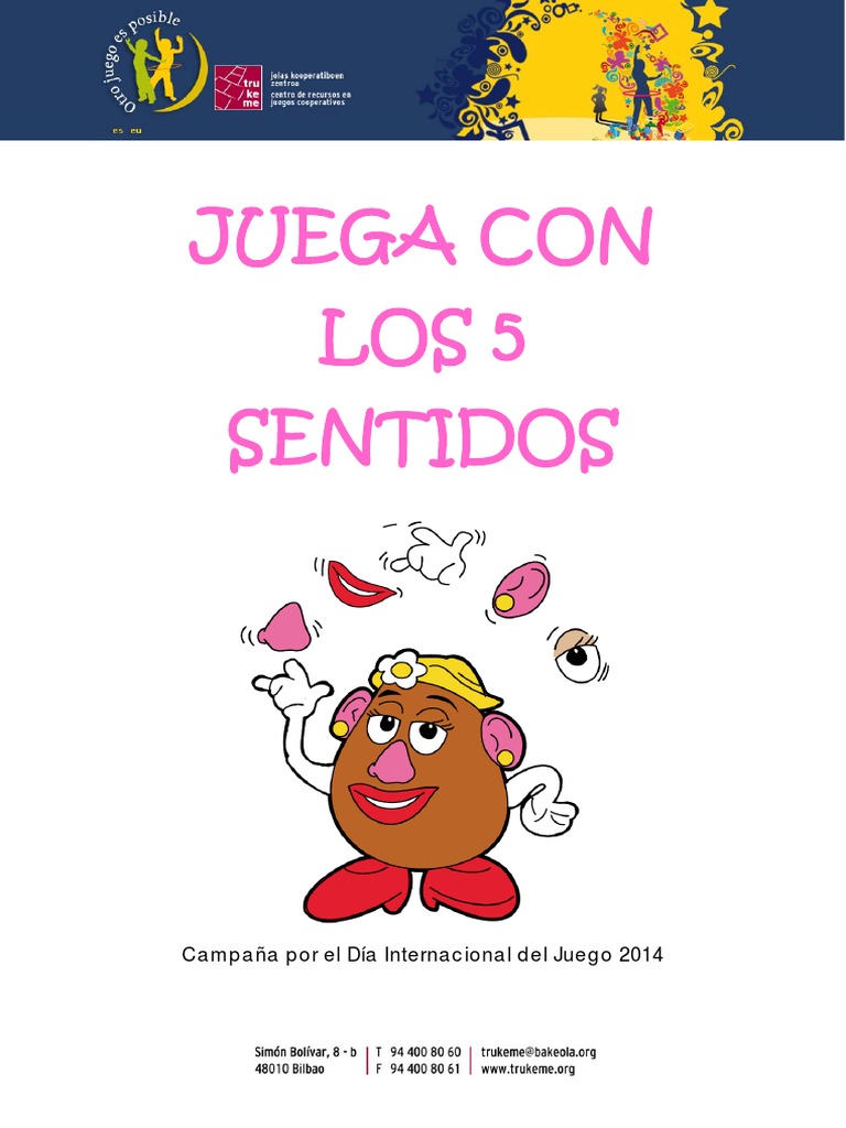 Juega Con Los 5 Sentidos - Unidad PDF | PDF | café