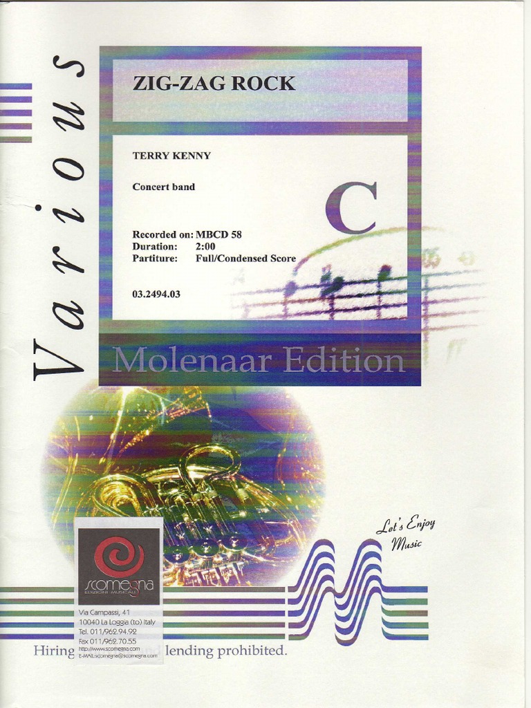 Zig Zag Rock - Partitura PDF | PDF