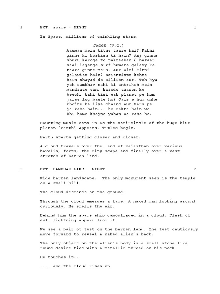 Final Script | PDF