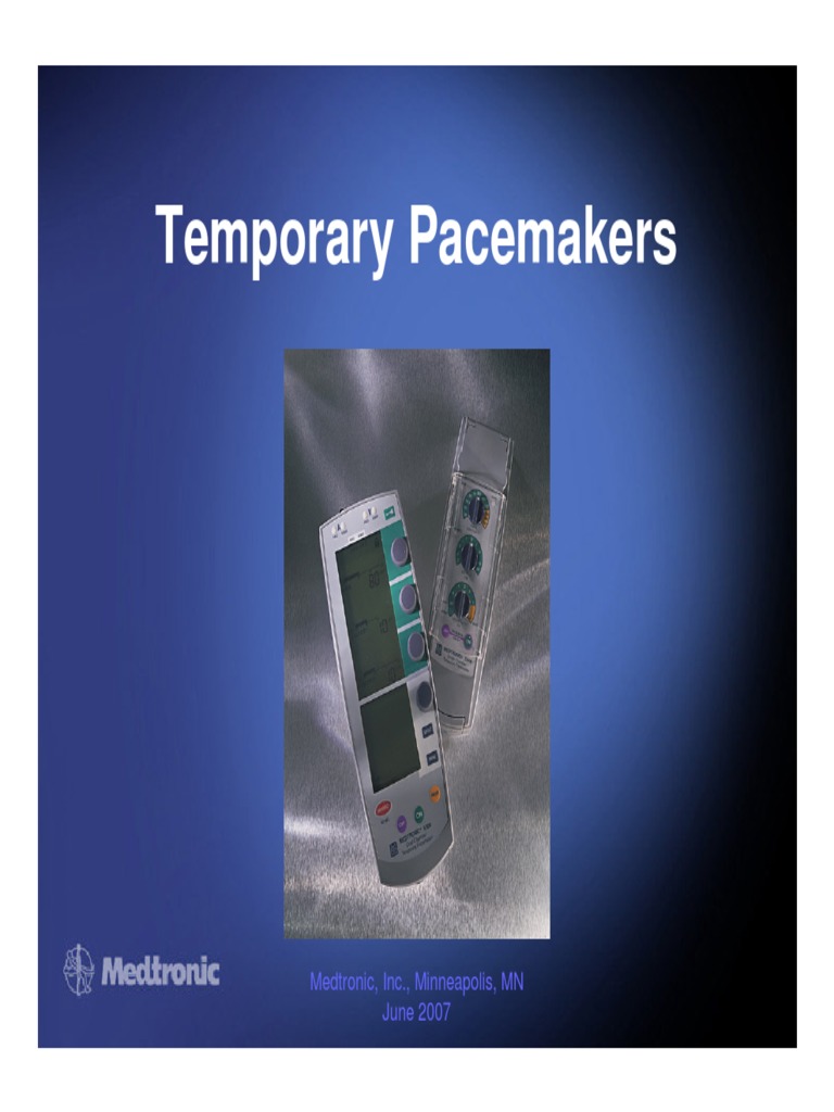 Medtronic | PDF | Artificial Cardiac Pacemaker | Electrophysiology