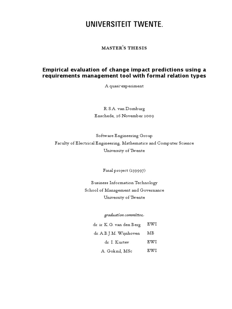 Thesis | PDF | Specification (Technical Standard) | Design