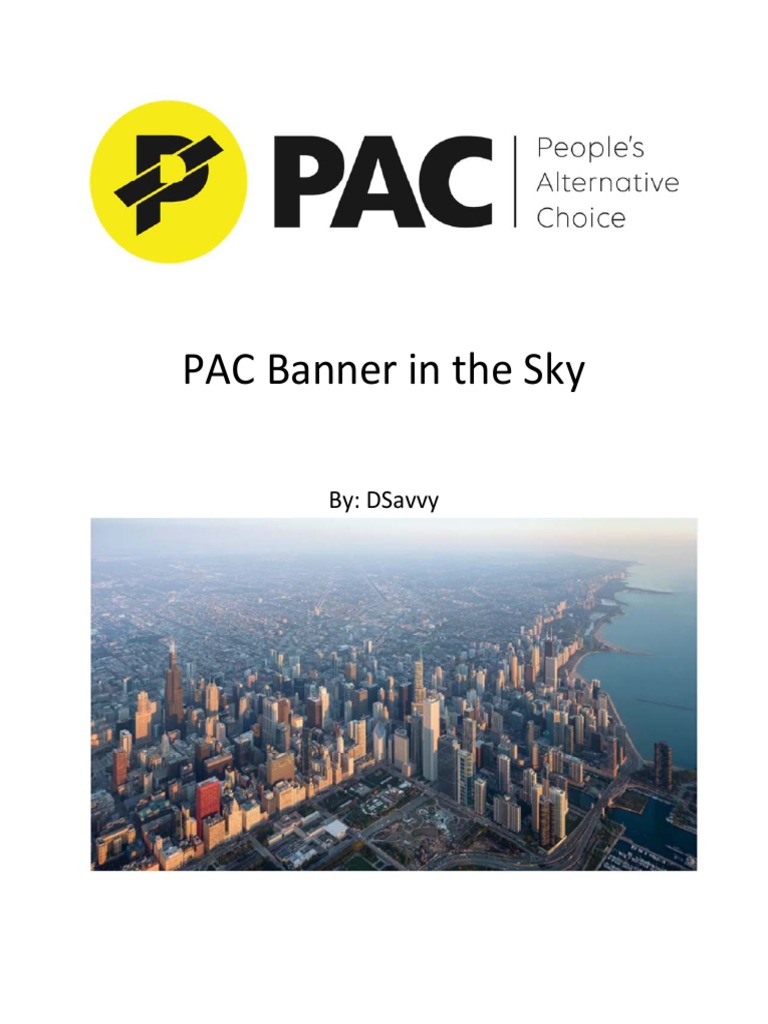 Pac Banner in The Sky: By: Dsavvy | PDF