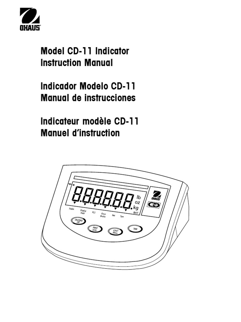 Model CD-11 Indicator PDF | PDF | Electrical Connector | Manufactured Goods