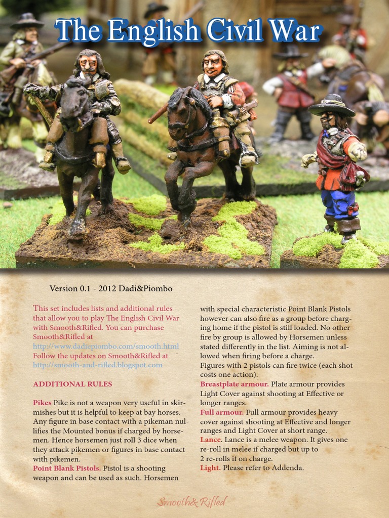 Ecw SR PDF | PDF | Cavalry | Musket