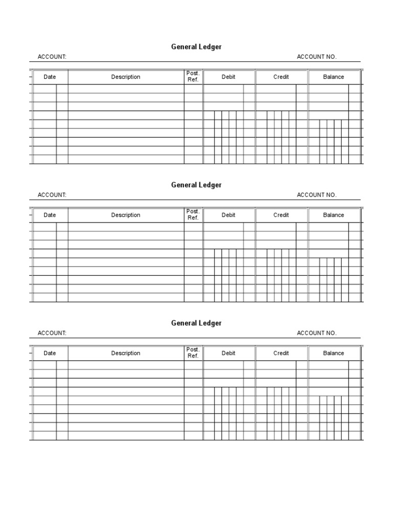 General Ledger Account Details | PDF | Business | Finance & Money ...