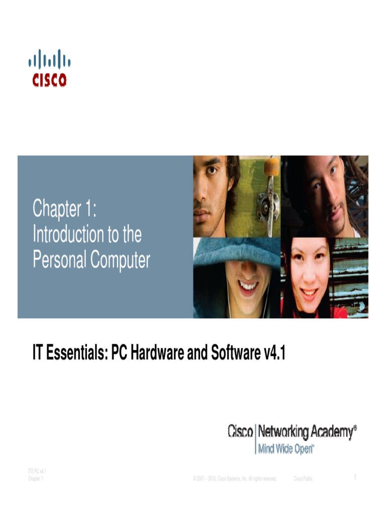 Introduction To The Personal Computer: IT Essentials: PC Hardware and Software v4.1 | PDF ...