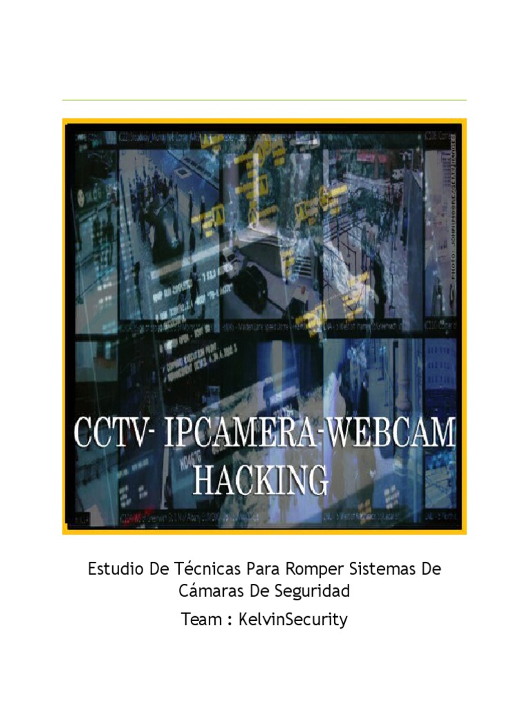 7 - CCTV - IP Camera Hacking PDF | PDF | Servidor web | Internet y web