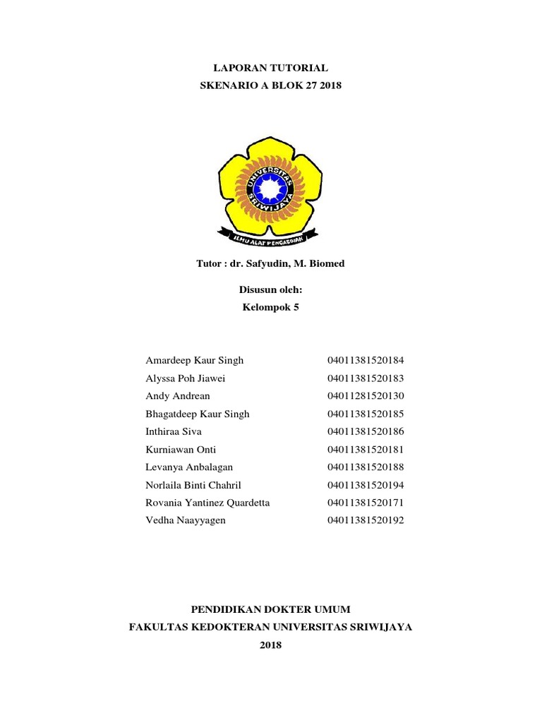 Laporan Tutorial Skenario A Blok 27 2018 | PDF