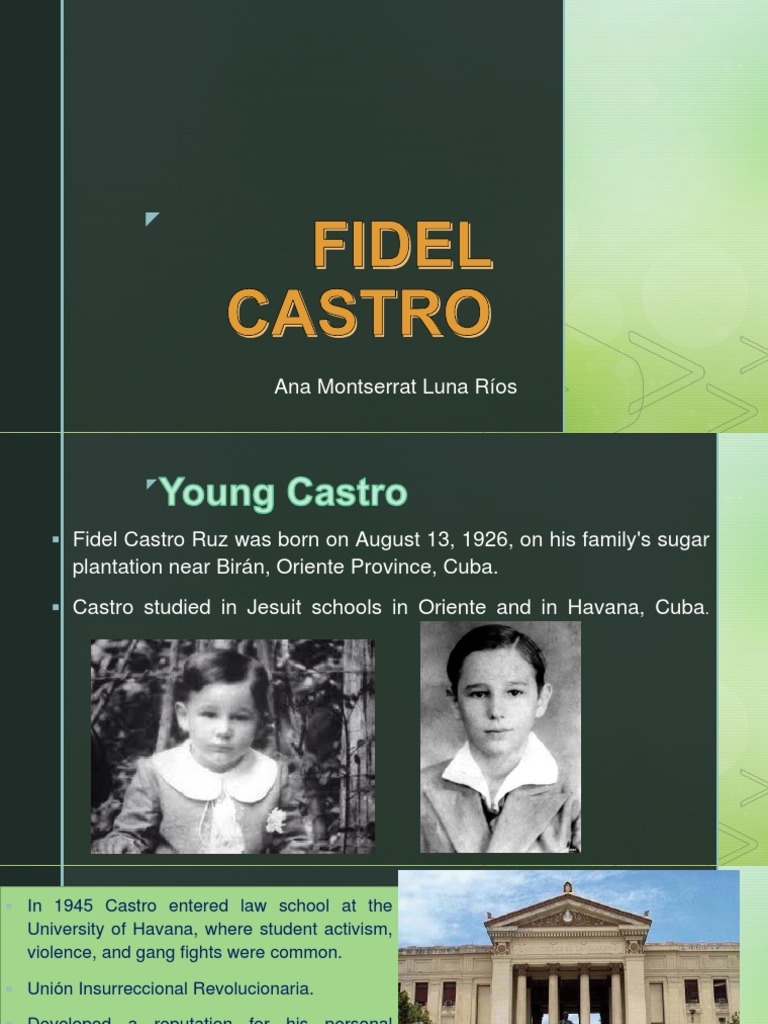 Fidel Castro: A Brief Biography | PDF