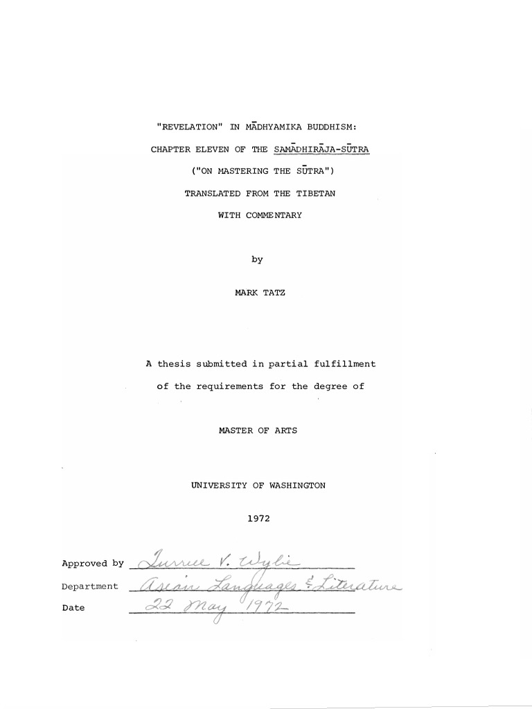 (Mark Tatz) Revelation in Madhyamika Buddhism Cha (B-Ok - Xyz) PDF ...