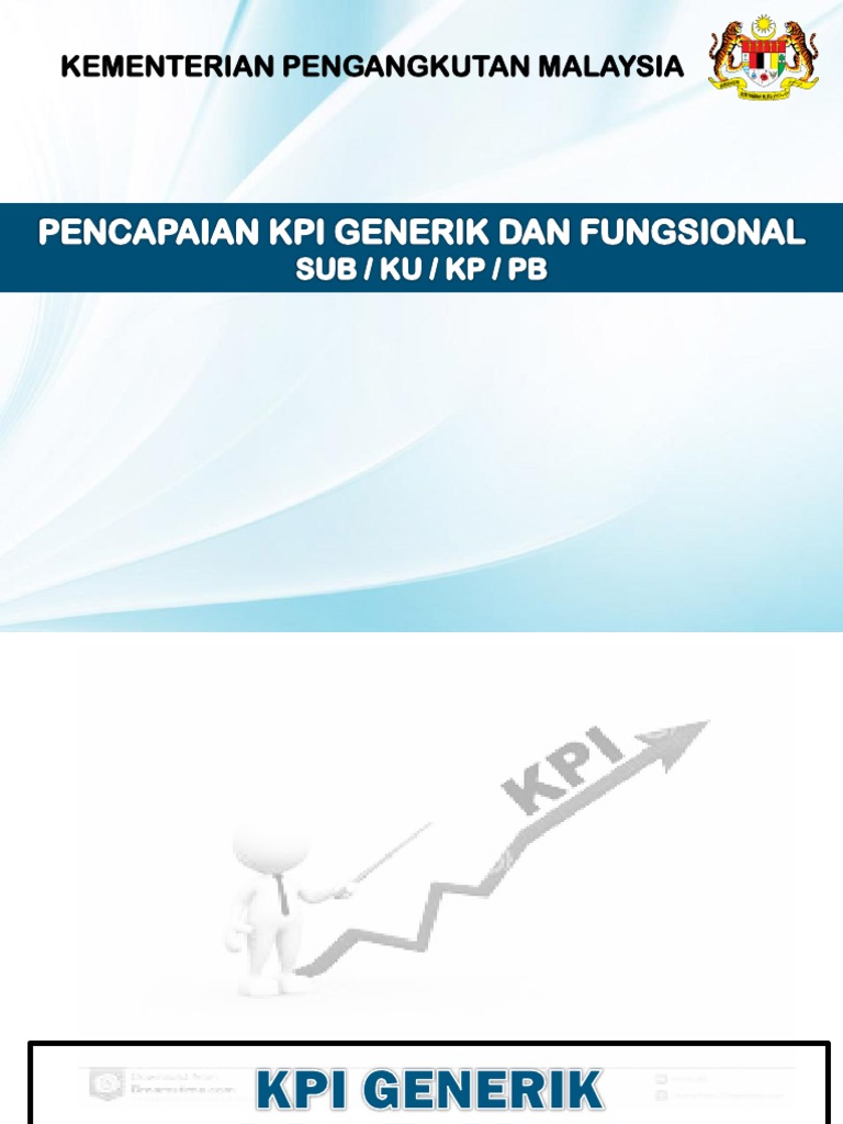 KPI Generik & Fungtional 2018 (Edaran) | PDF