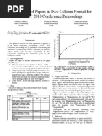 Ieee Conference Paper Template | PDF | Typefaces | Bracket