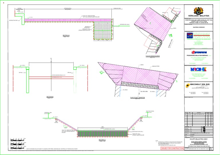 Gabion Wall - DWG | PDF | Malaysia