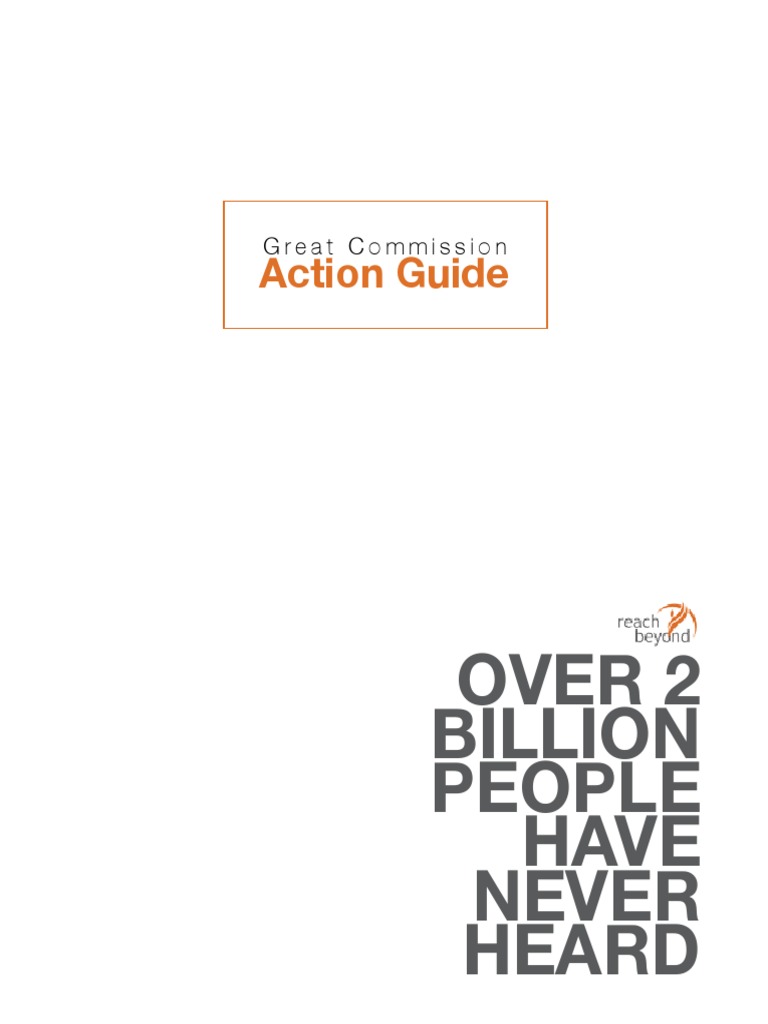 Great Commission Action Guide | PDF | Great Commission | Jesus