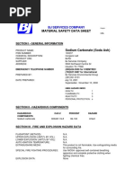 MSDS Nalco | PDF | Dangerous Goods | Toxicity