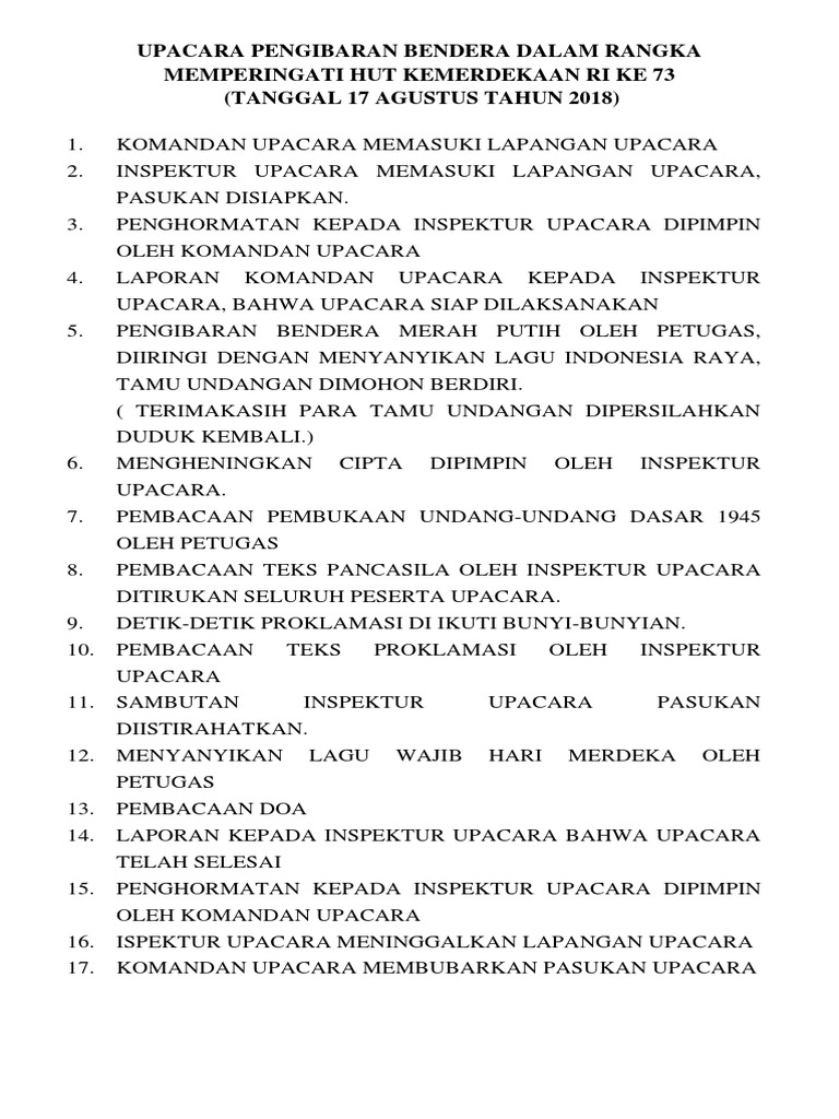 Susunan Acara API Unggun | PDF
