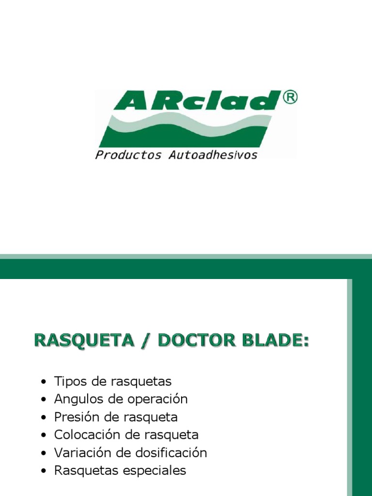 Doctor Blade | PDF