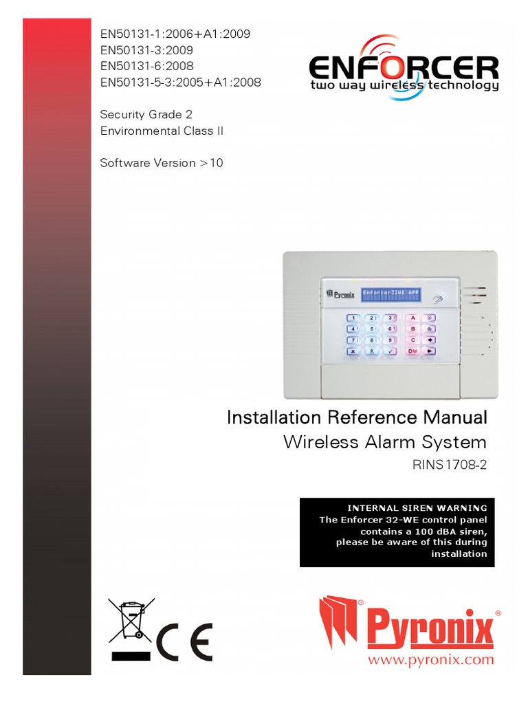 Enforcer 32-WE APP V10-Installation Manual-1 | PDF | Modem | General ...