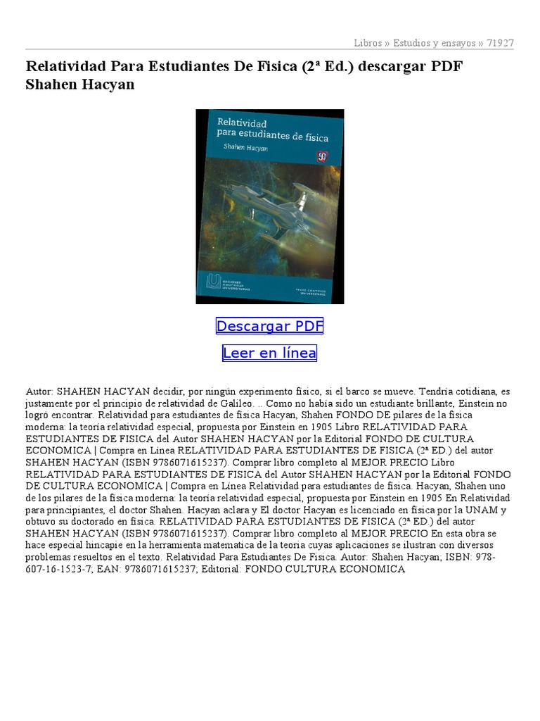 Relativity For Beginners PDF | PDF