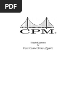 Core Connections Integrated I Answers | PDF | Errors And Residuals ...