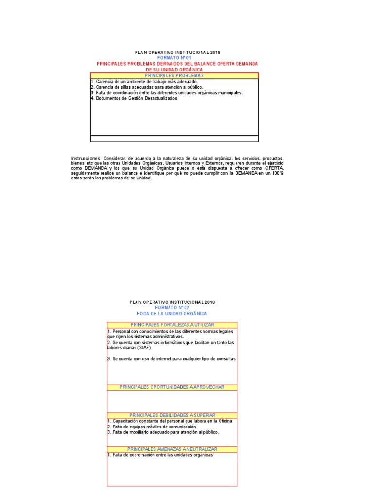 POI Plantilla Con Formulas 2019 | PDF | Presupuesto | Business