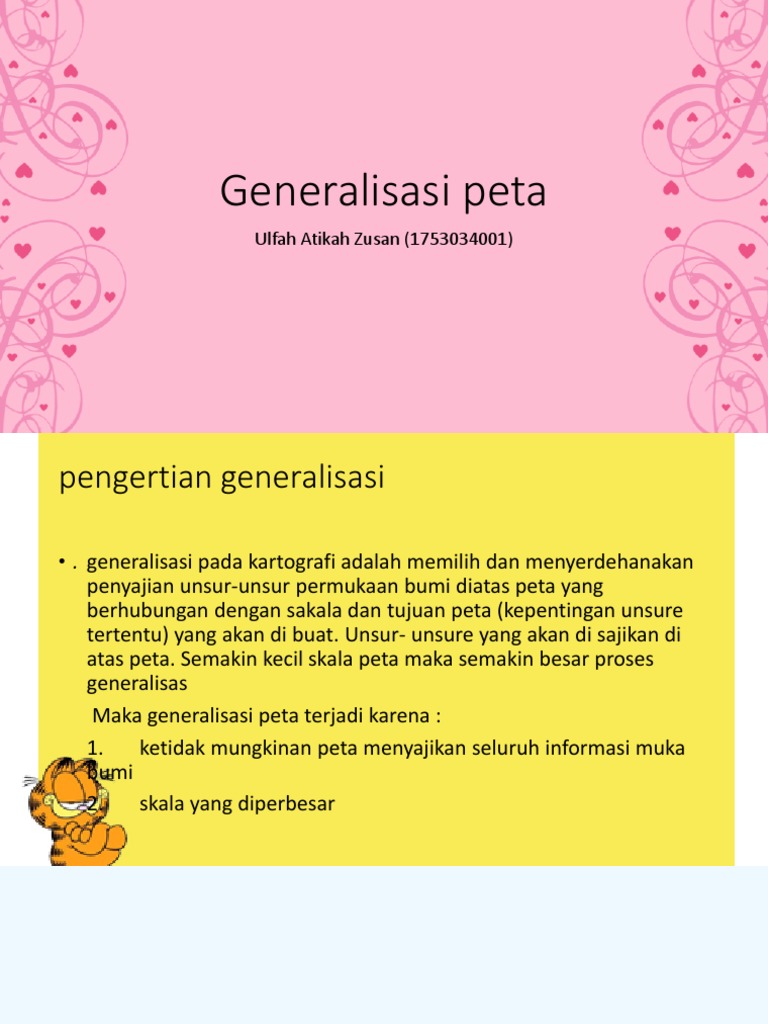 Generalisasi Peta | PDF