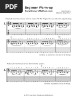 How To Play The Piano For Beginners - Full Piano Course Notes (A4 ...