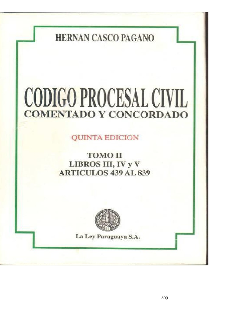 Codigo Civil Comentado 2 Tomo Word | PDF | Pagaré | Ley procesal