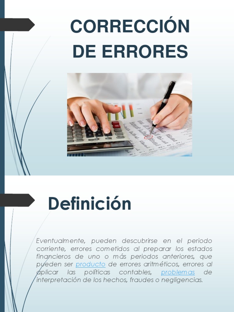 Corrección Errores | PDF | Contabilidad | Seguro