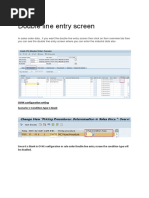 Service Entry Sheet Tables | PDF