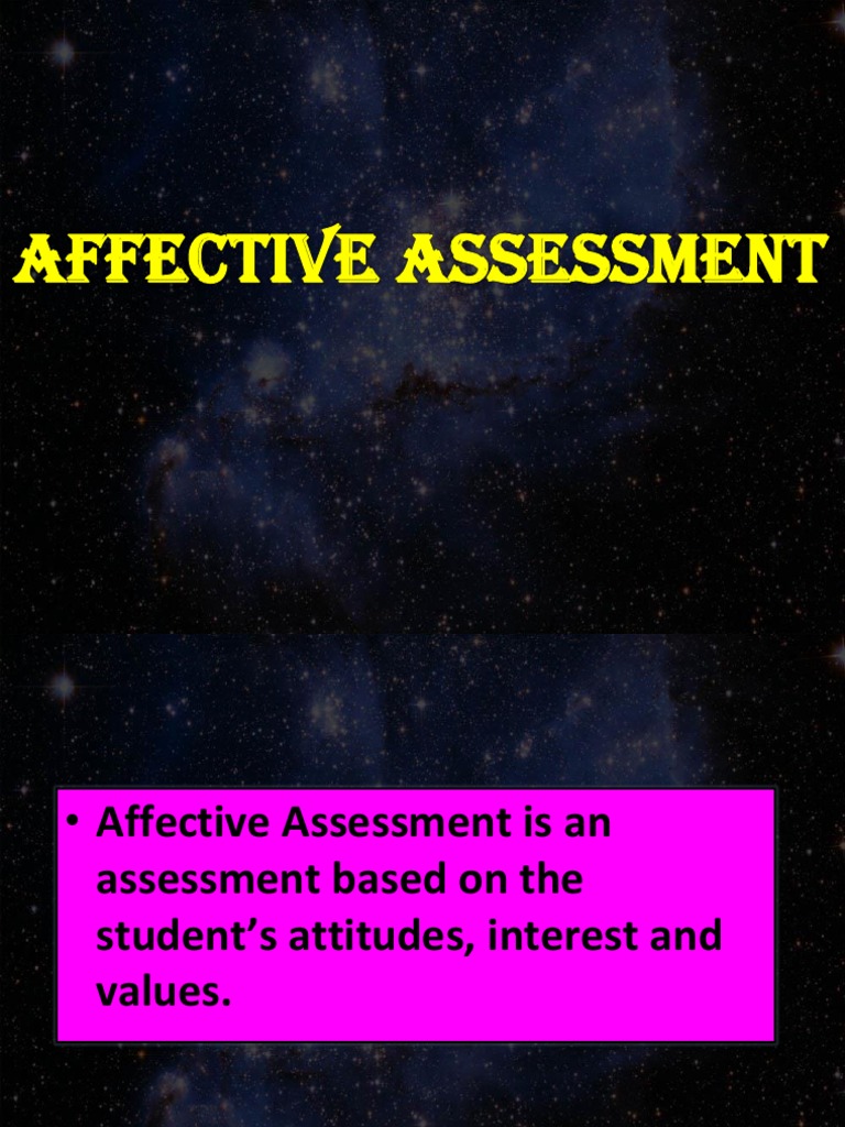 Lesson 4 - Assessment in The Affective Domain | PDF | Motivation ...